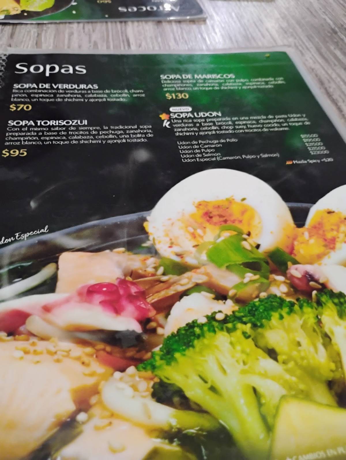 Carta del restaurante Ki-ooki sushi, Mexicali, Av Fray Servando Teresa ...