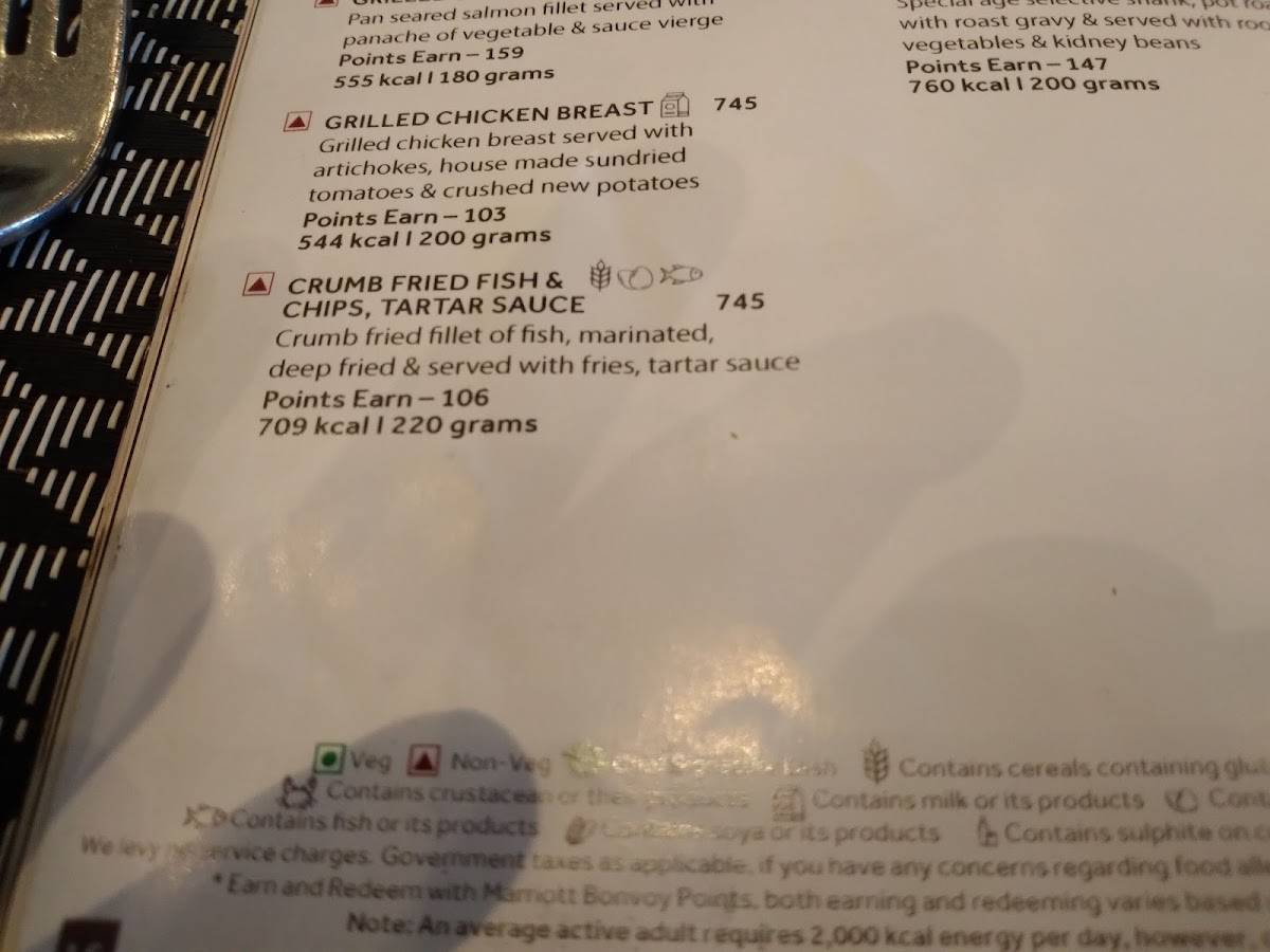 Menu at Kochi Kitchen, Kochi, 34/1111