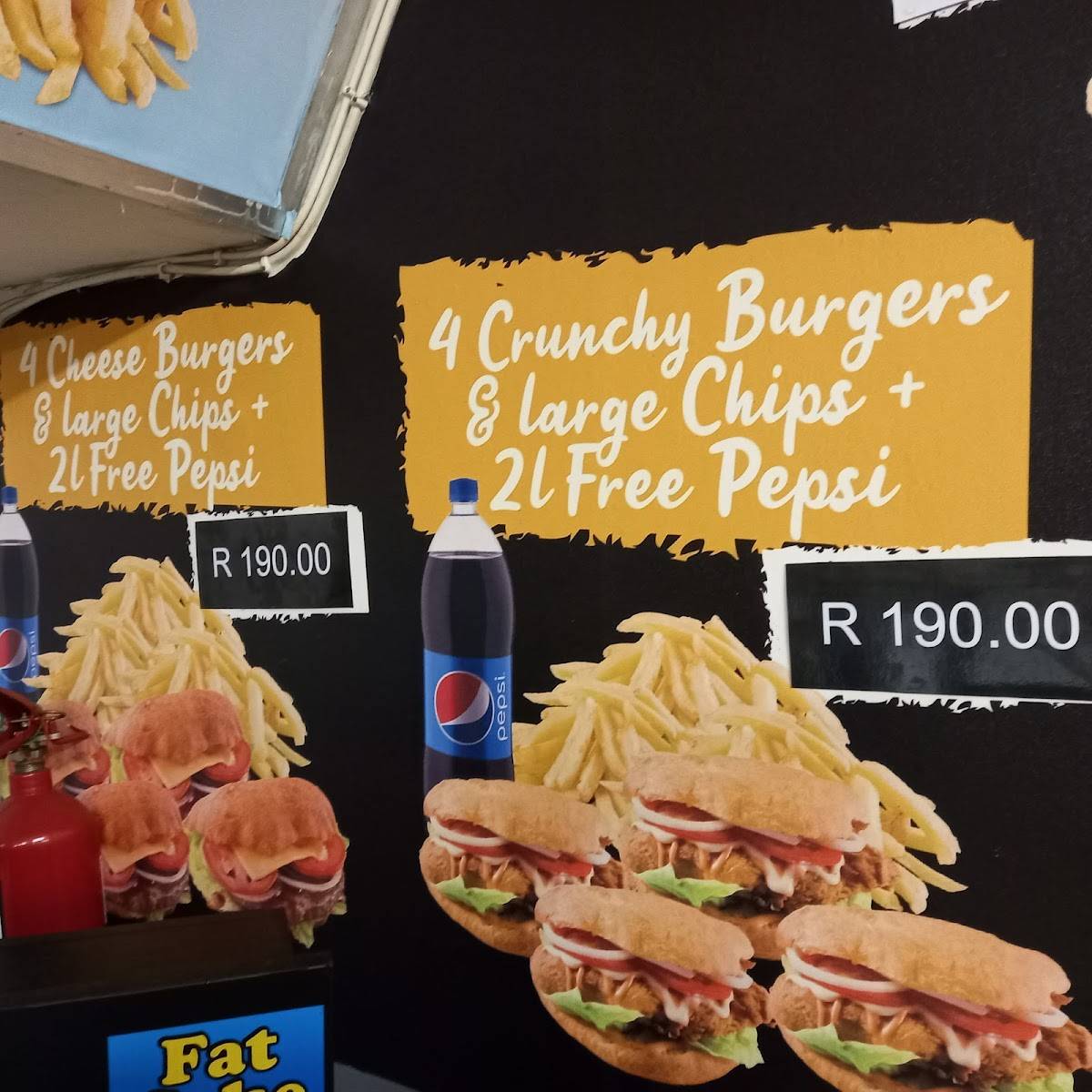 Menu at Fat Cake City restaurant, Kroonstad, Shop 13 & 14
