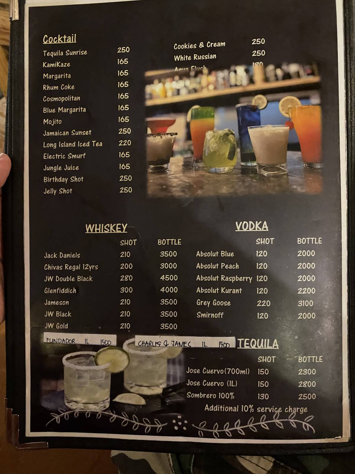 Menu at Kubli Cafe Bistro Silang, Silang