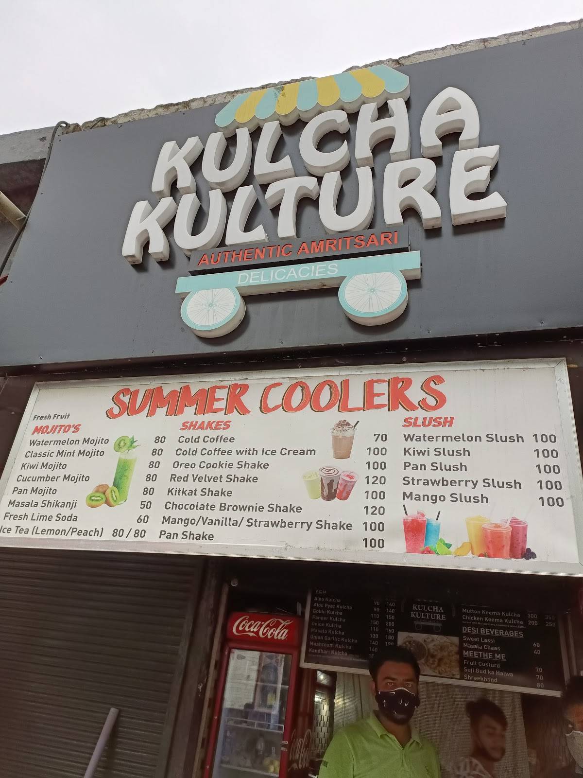 Menu at Kulcha Kulture, Gurugram