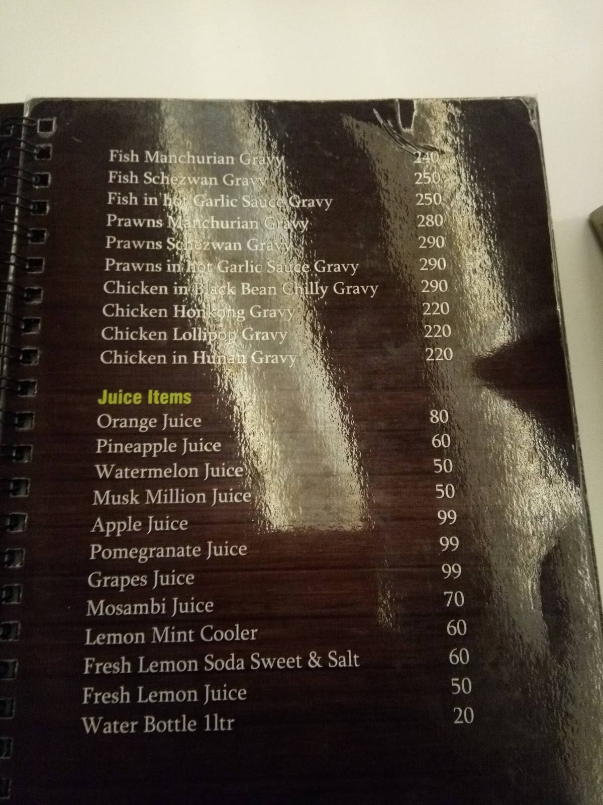 Menu at DUBAI RESTAURANT, Kumbakonam