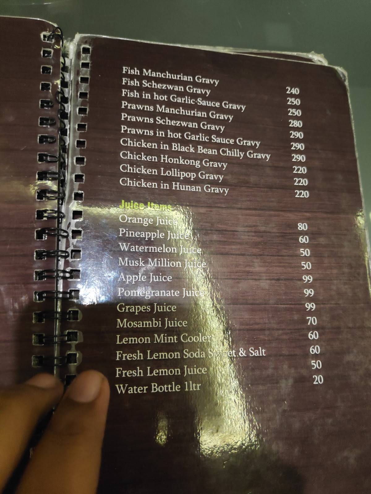 Menu at DUBAI RESTAURANT, Kumbakonam