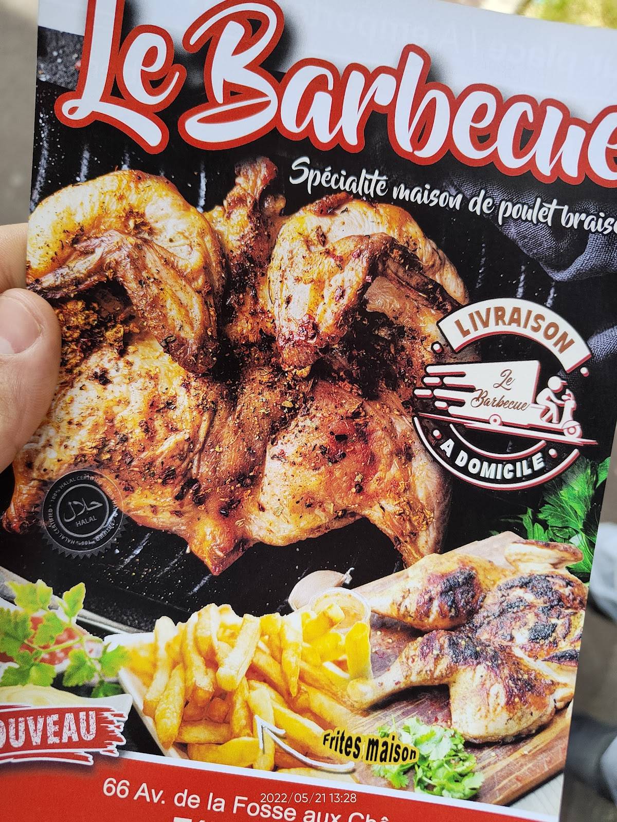 Menu au LE BARBECUE, Roubaix
