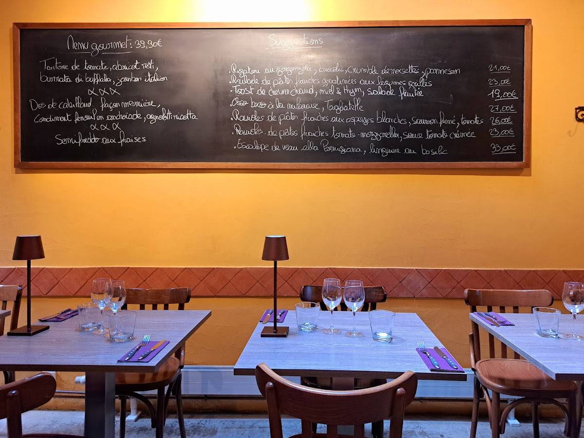 Menu au L'Huile sur le Feu, Namur