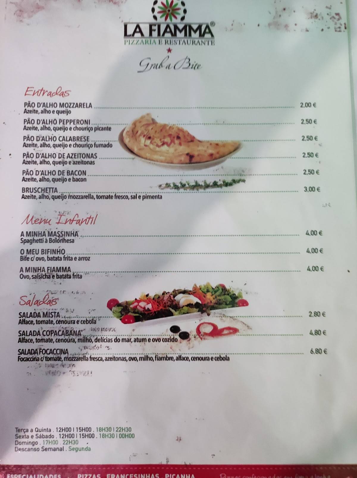 La Fiamma Burger Menu | La Fiamma Carte – VINHBX