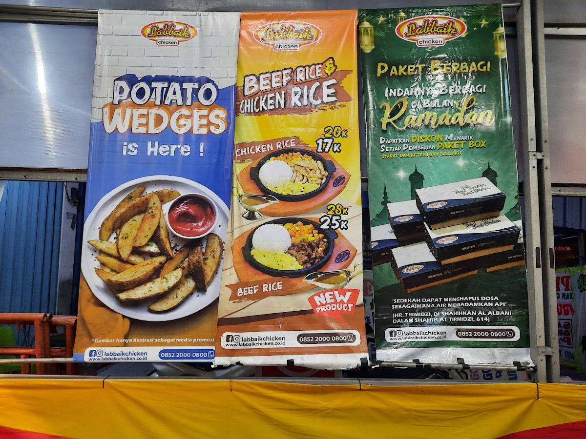 Menu at Labbaik Chicken restaurant, Cilegon, Jalan Raya Merak No.87 ...