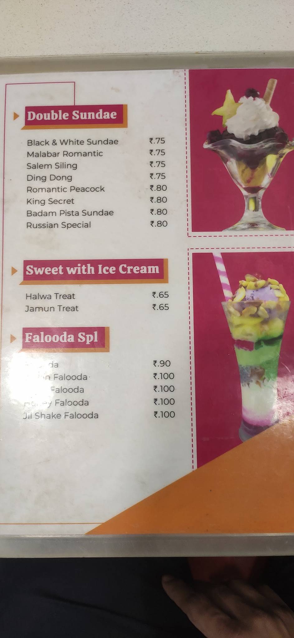 Menu at Lakshmi Sweets, Salem, M48V+P92