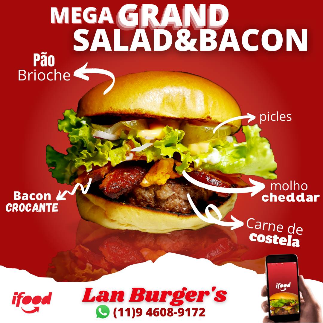 Menu em Lan Burger's - Burger de Costela restaurante, Taboão da Serra
