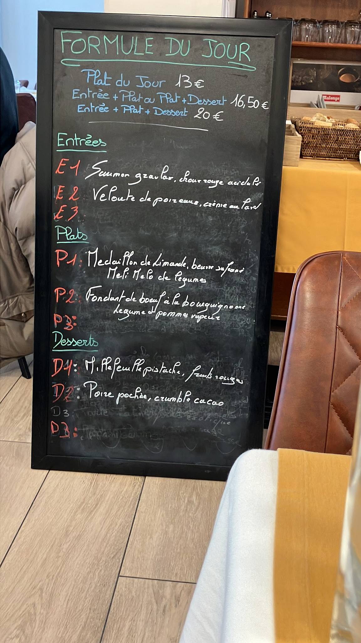 Menu au Le Douze Heures Restaurant, Trappes