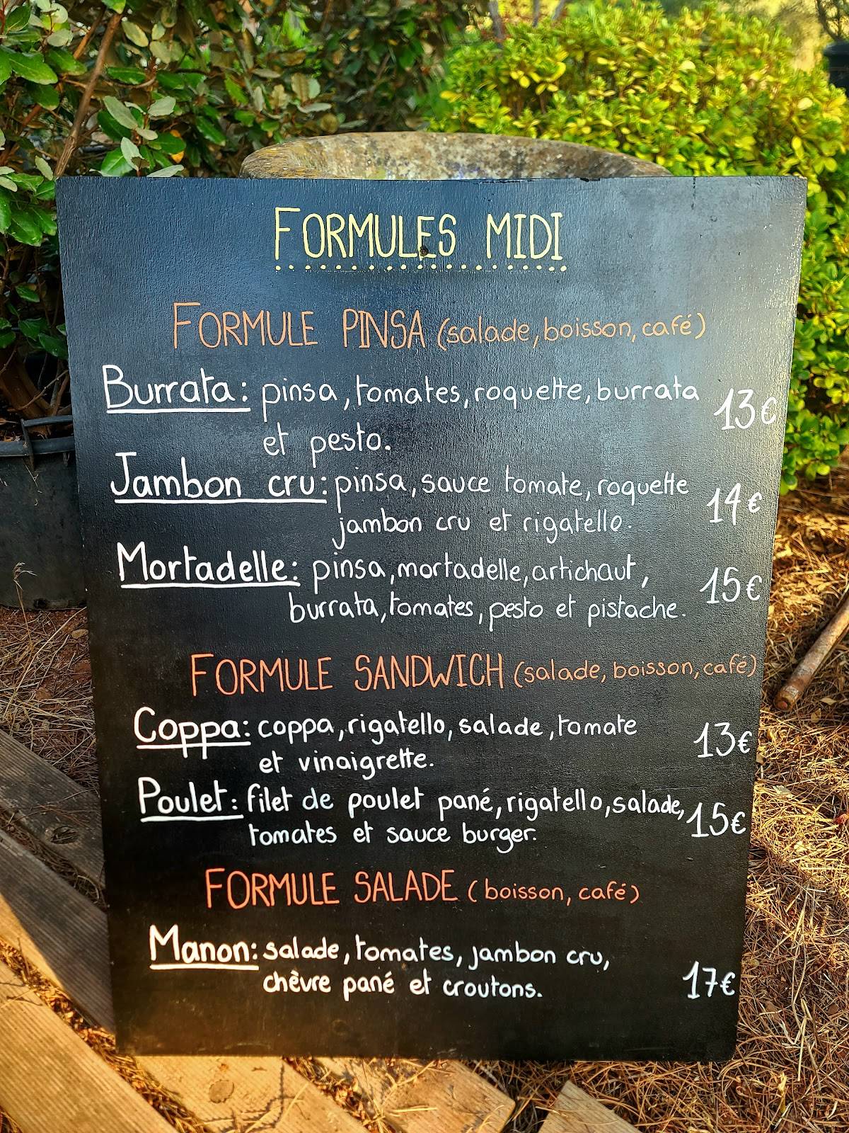 Menu au Le Pachamama restaurant, Les Arcs
