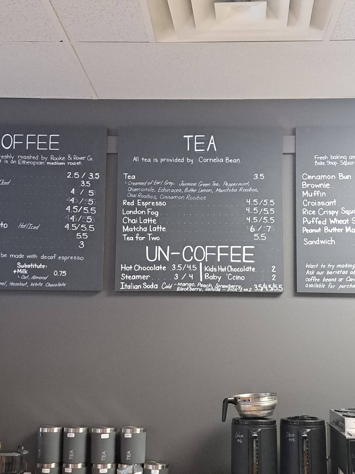 Menu at Lift Coffee & Tea, Oakbank