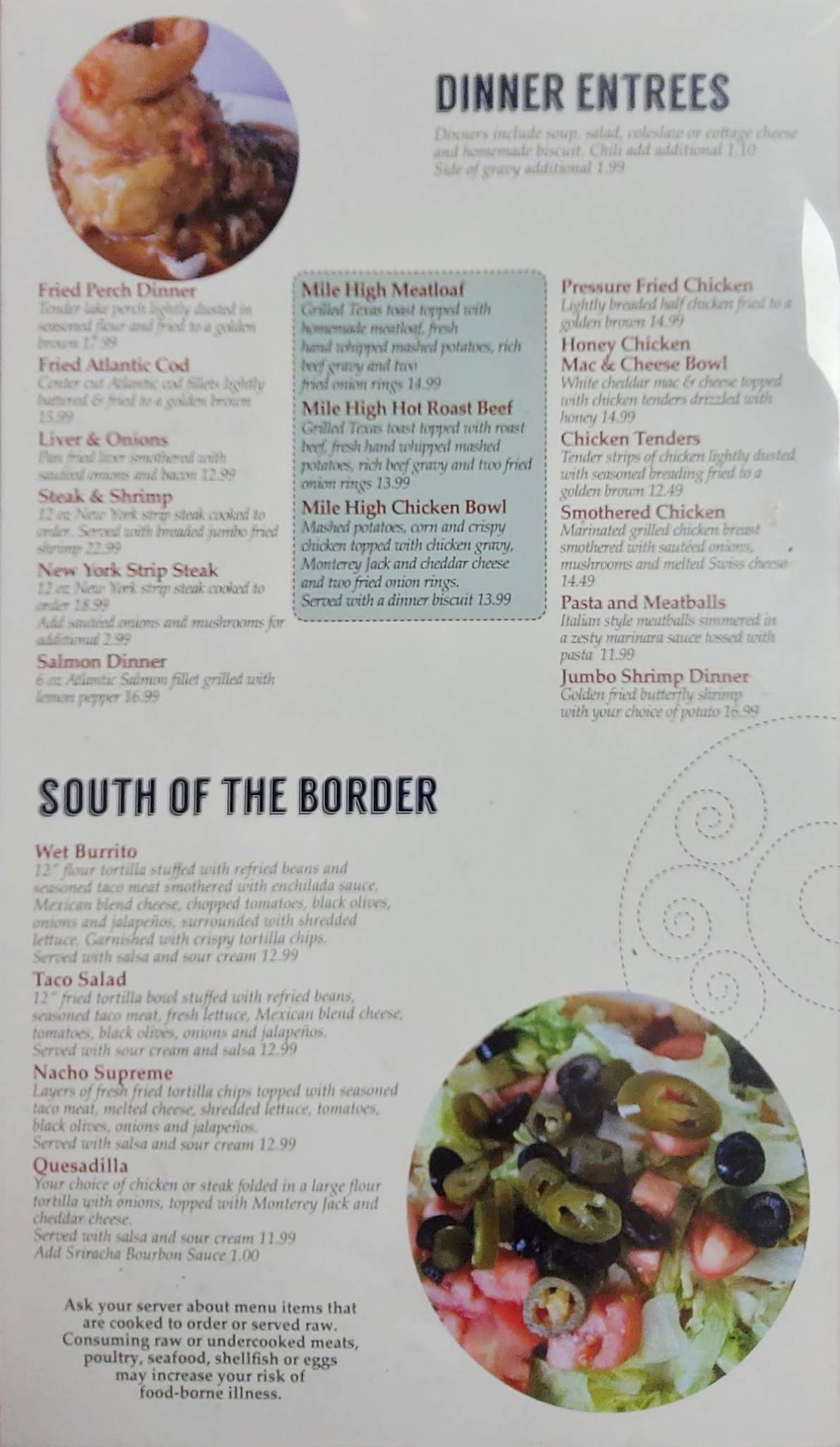 Menu at Linwood Corners Cafe, Linwood
