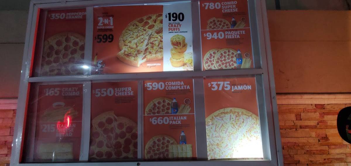 Carta del restaurante Little Caesars Pizza - Moca, Moca