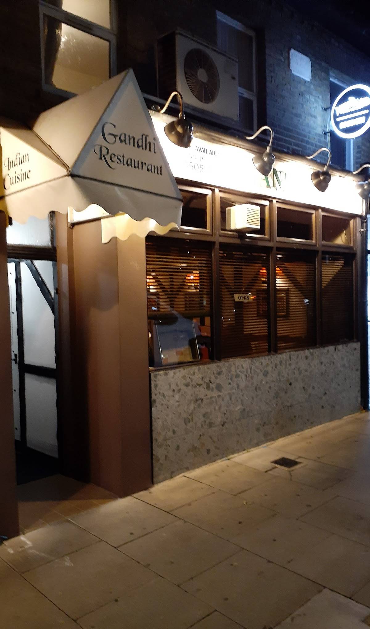 Menu at Gandhi Tandoori restaurant, Woodford, 712 Chigwell Rd