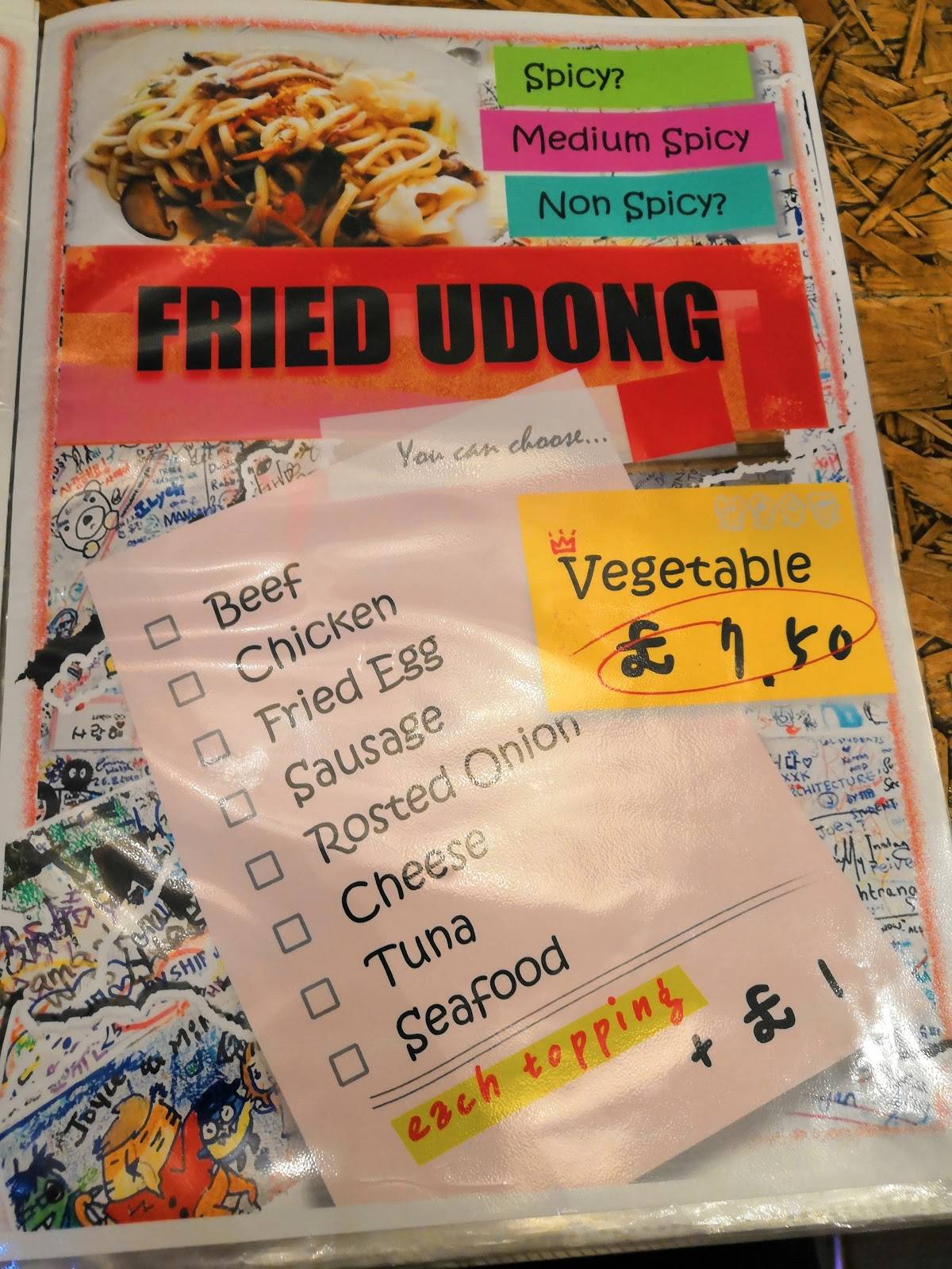 Menu at Seoul Bakery (sb), London, 14 Great Russell St