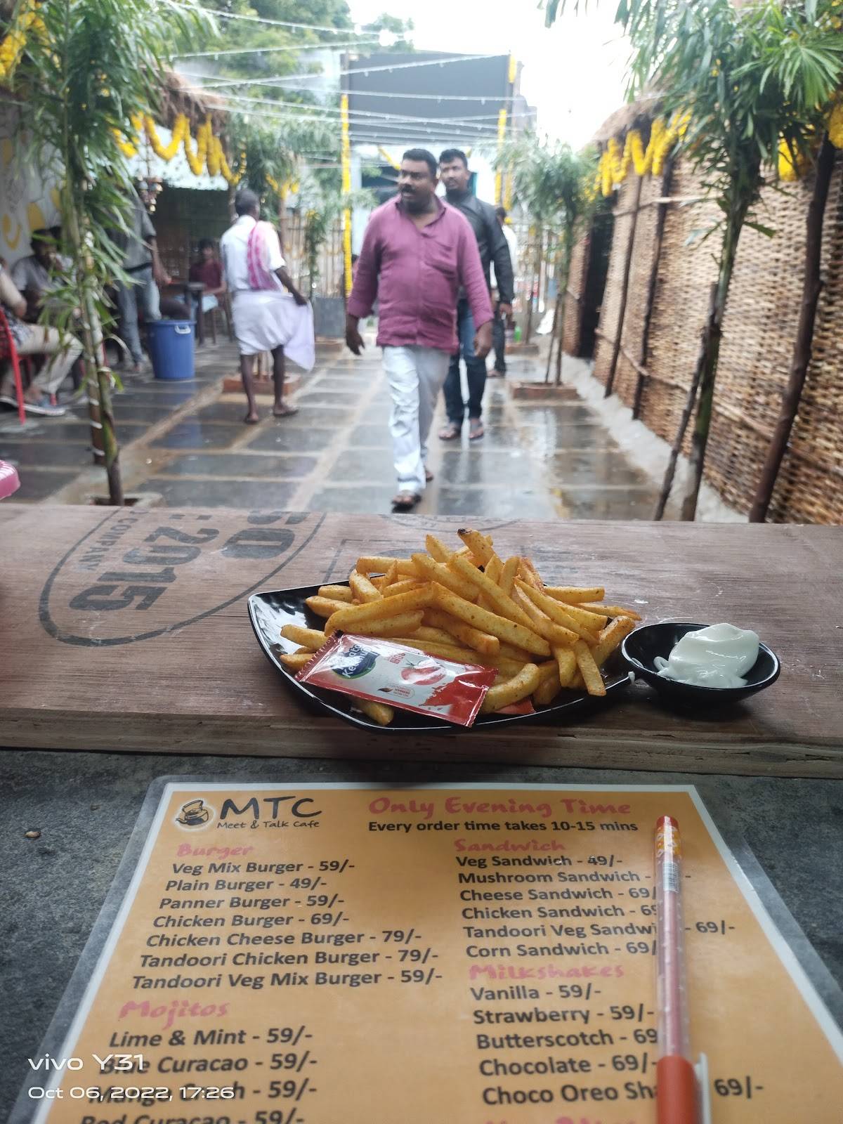 Menu at MTC - Meet and Talk Cafe, Pulivendula