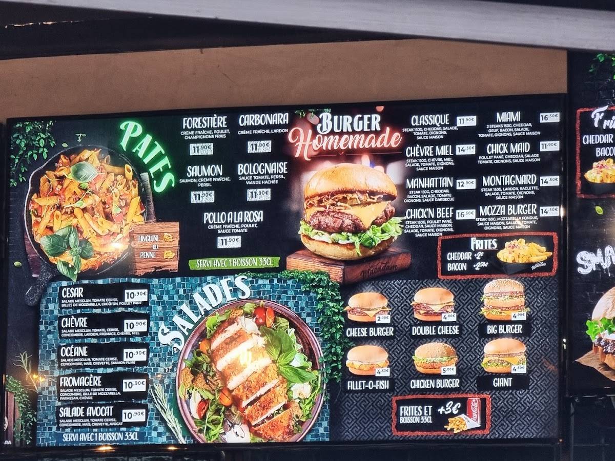 Menu au Macadam Restaurant, Rosny-sous-Bois