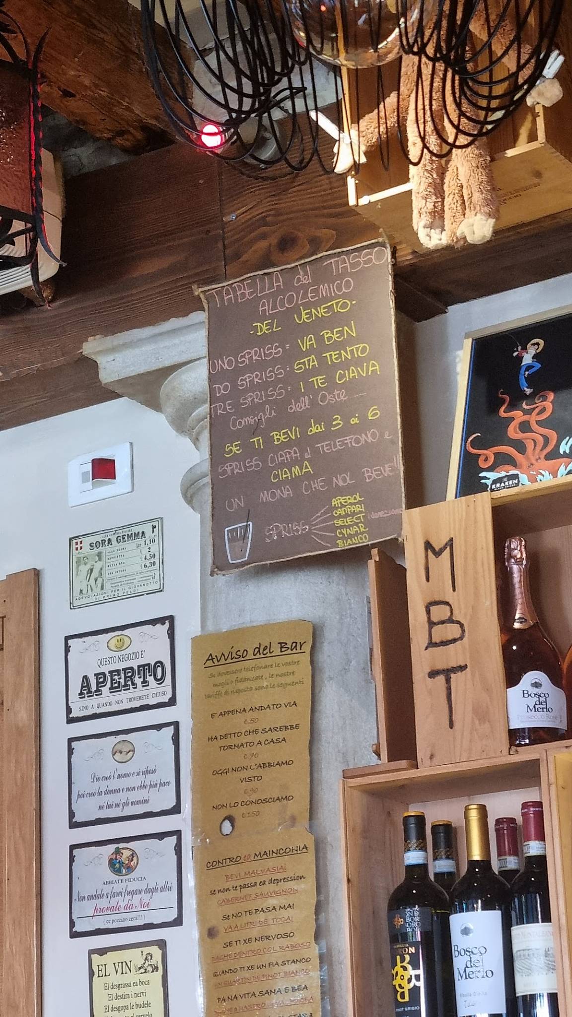 Speisekarte von Magna Bevi Tasi pub & Bar, Venedig