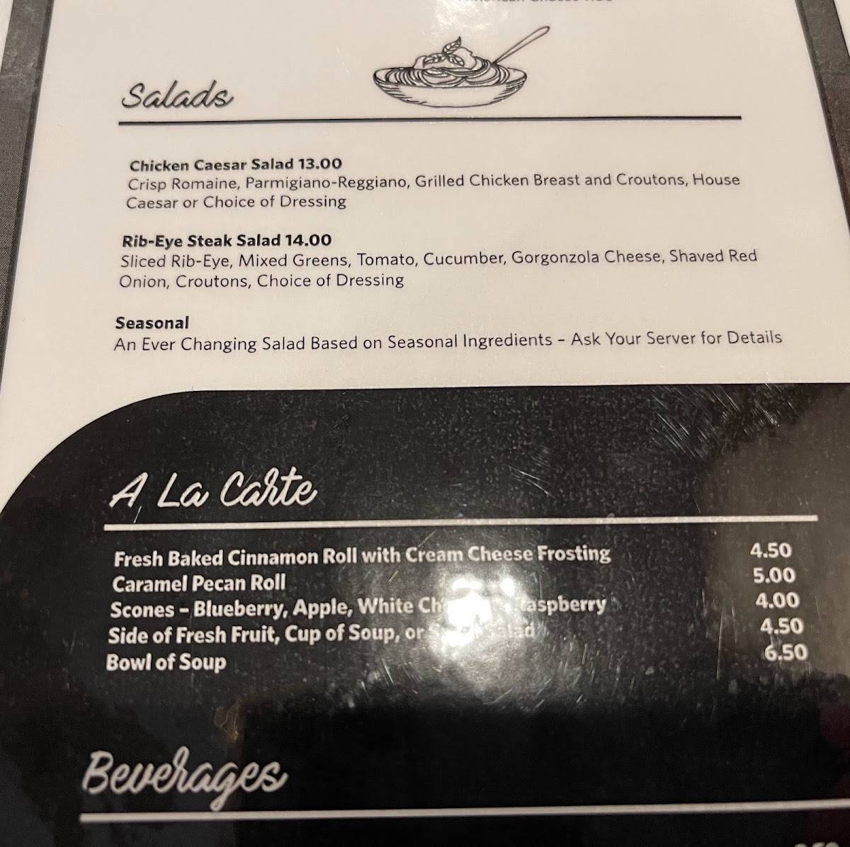 Menu at Main Street Kitchen restaurant, Wabasha