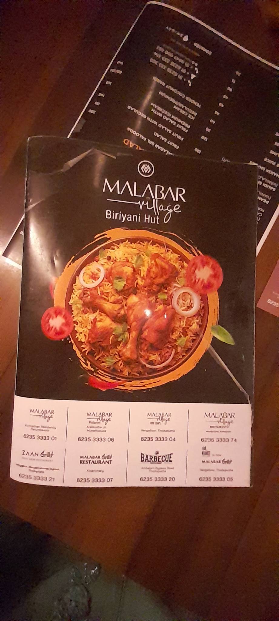 Menu at Malabar Grills (Al bari), Thodupuzha