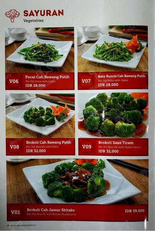 Carta de Mama Tang Restaurant, West Jakarta, Ruko Citra Garden 6 Blok ...