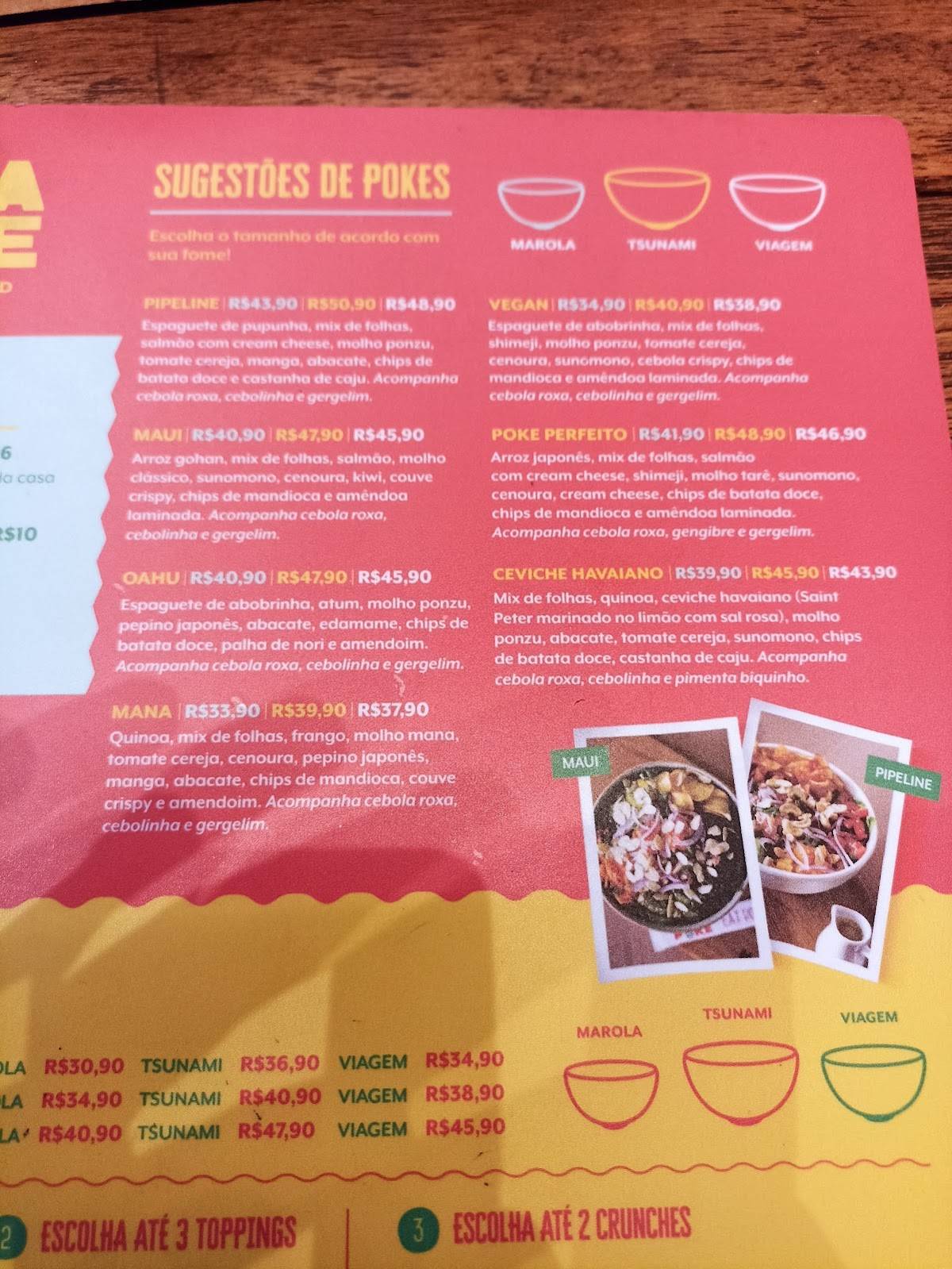 Menu em Mana Poke Londrina restaurante, Londrina