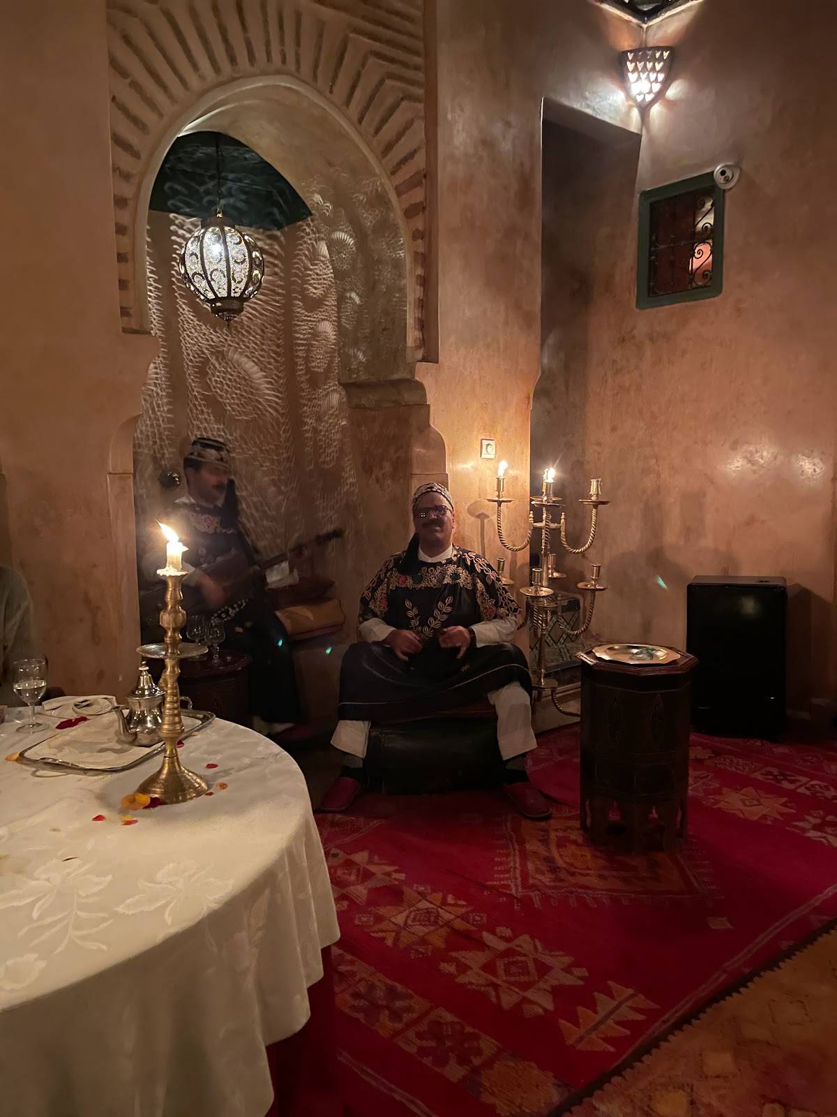 Menu at Le Tobsil restaurant, Marrakesh