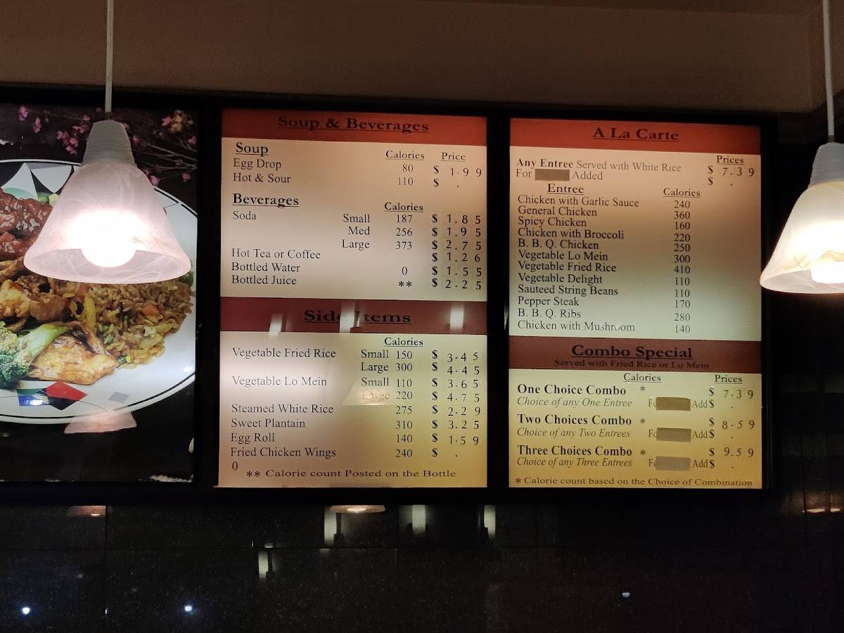 Menu at Master Wok restaurant, Philadelphia, Chestnut St F11