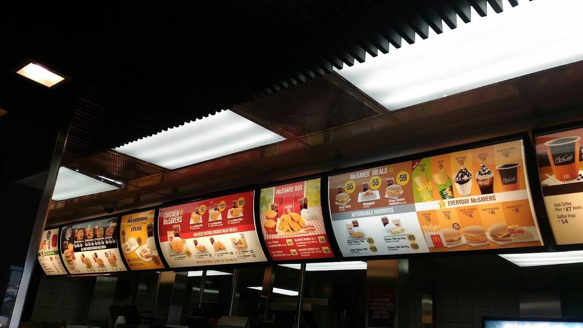 Menu at McDonald's - CSI Market Square Mall restaurant, Dagupan, 29 AB ...