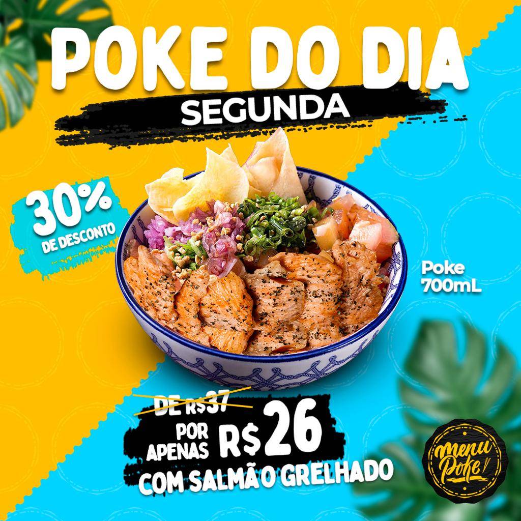 Menu em Menu Poke Barra - Shopping Metropolitano, Rio de Janeiro