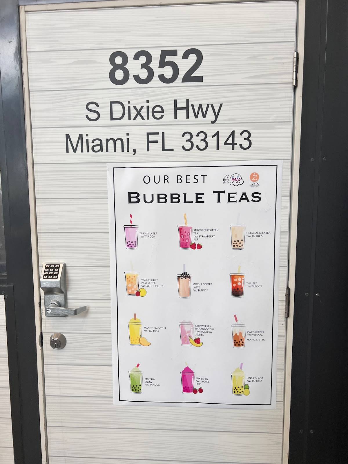 Carta del restaurante Lan Halo Halo Snack Shack, Miami