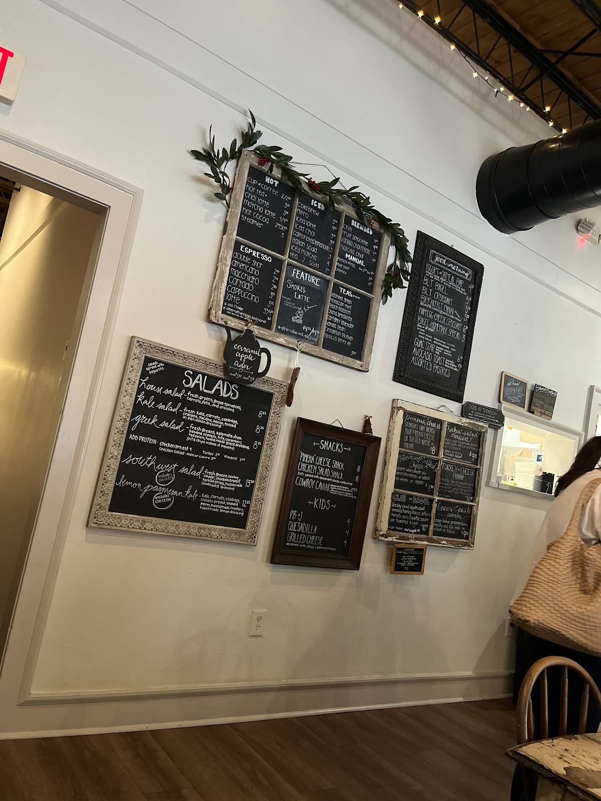Menu at Midtown Coffee House, Columbus