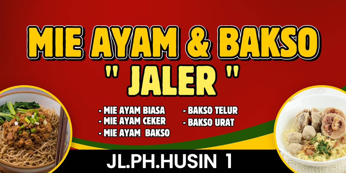 Carta del restaurante Mie ayam dan bakso " JALER ", Pontianak