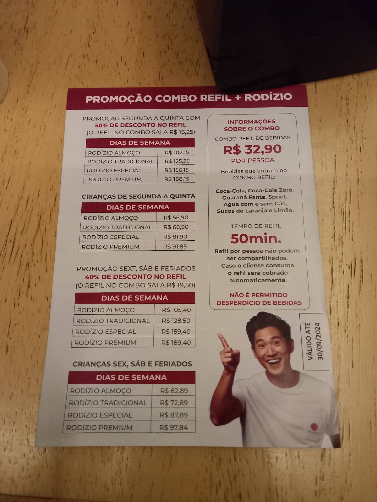 Menu em Mitsui Sushi Bar - Rodízio, À la carte e Delivery., Uberlândia ...