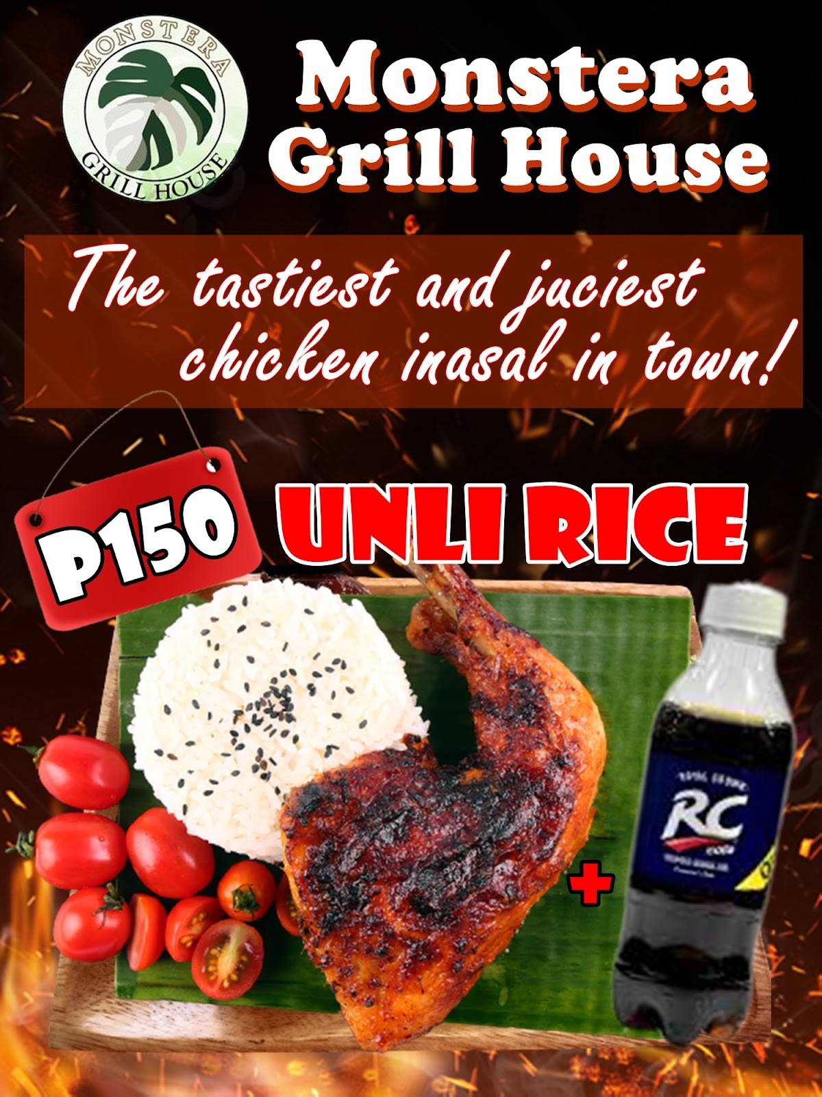 Menu at Monstera Grill House restaurant, Molave