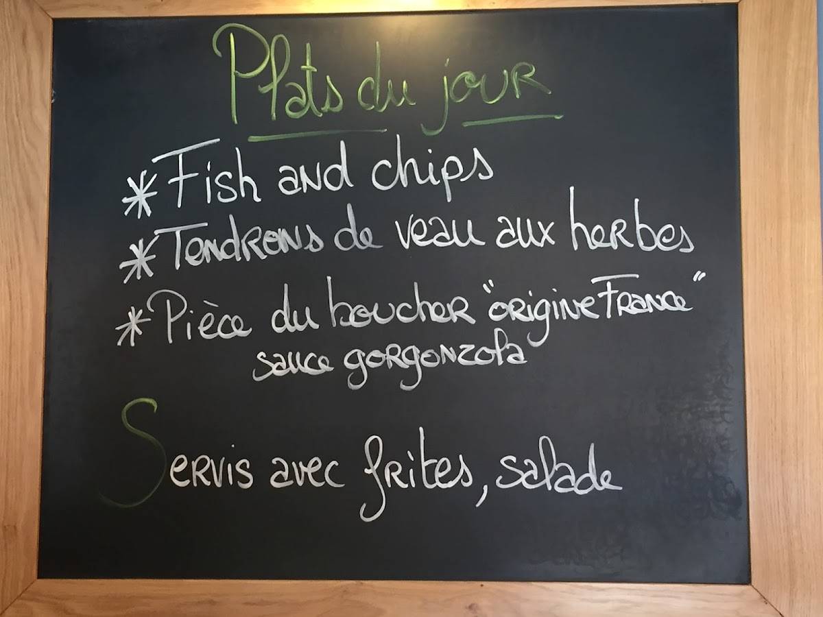 Menu at Restaurant BISTROT DU TANDEM, Montamisé