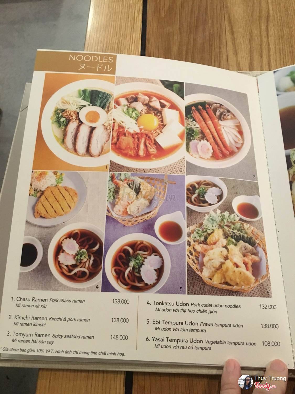 Carta del restaurante Morico Vincom Center Đồng Khởi, Ciudad Ho Chi ...