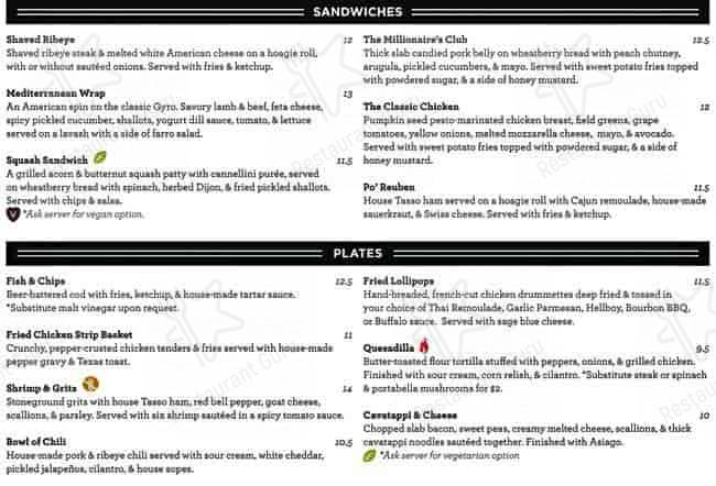 Menu at Moviehouse & Eatery by Cinépolis pub & bar, Keller