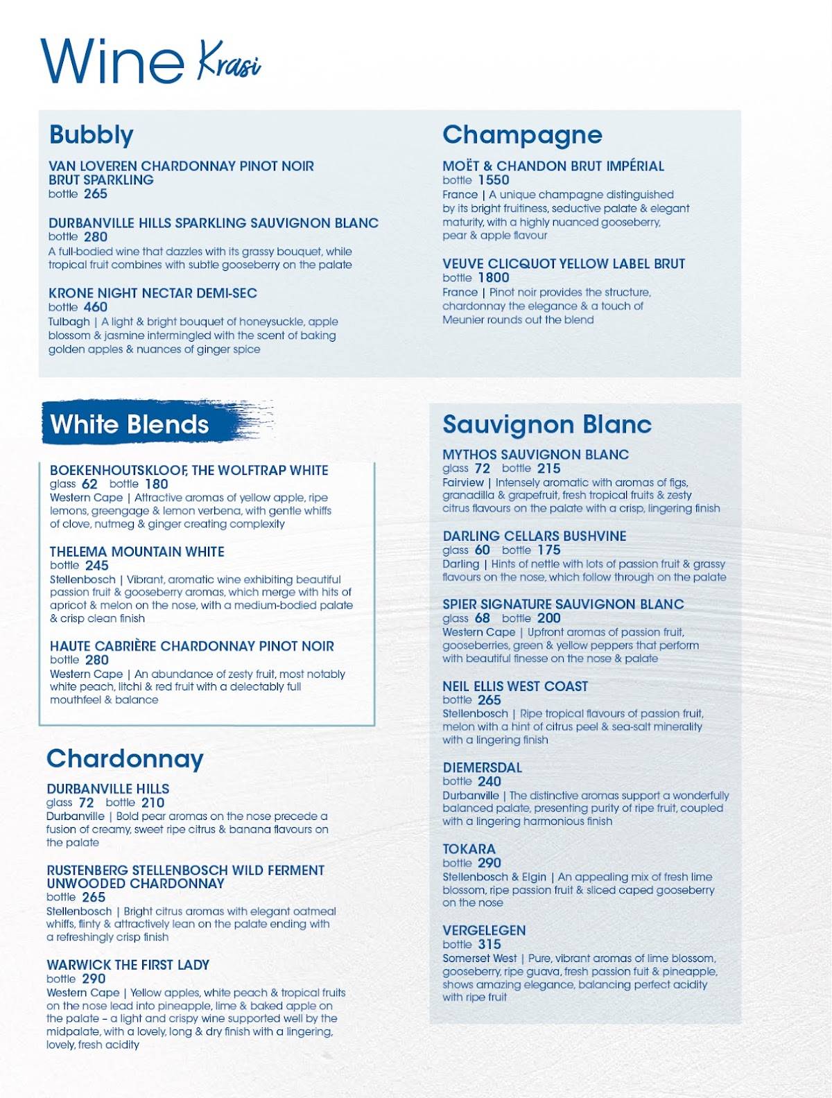 Menu at Mythos Cradlestone Mall restaurant, Roodepoort, U92