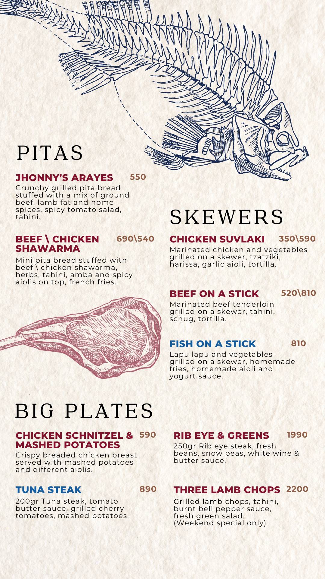 Menu at NOOR MANILA restaurant, Taguig, f133 Forbestown Rd