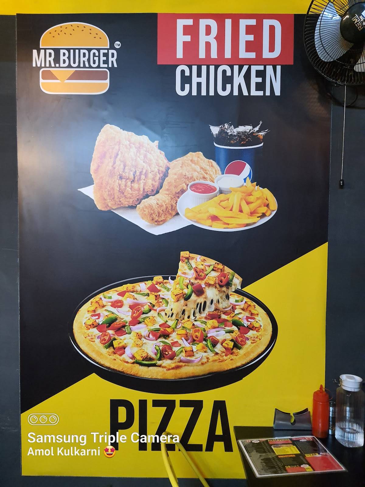 Menu at Mr Burger Namakkal, Namakkal