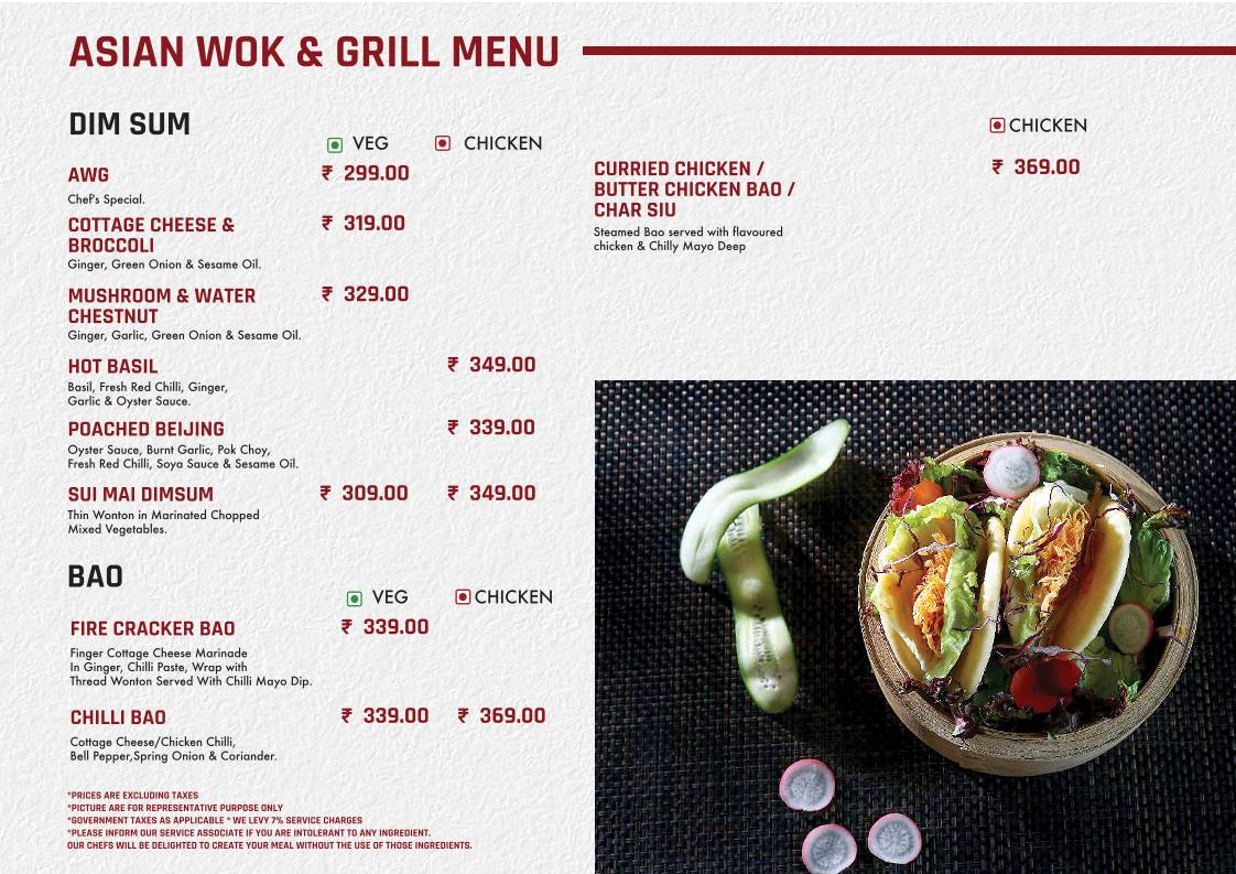 Menu at Namaste Chef by Asian Wok and Grill, Nashik