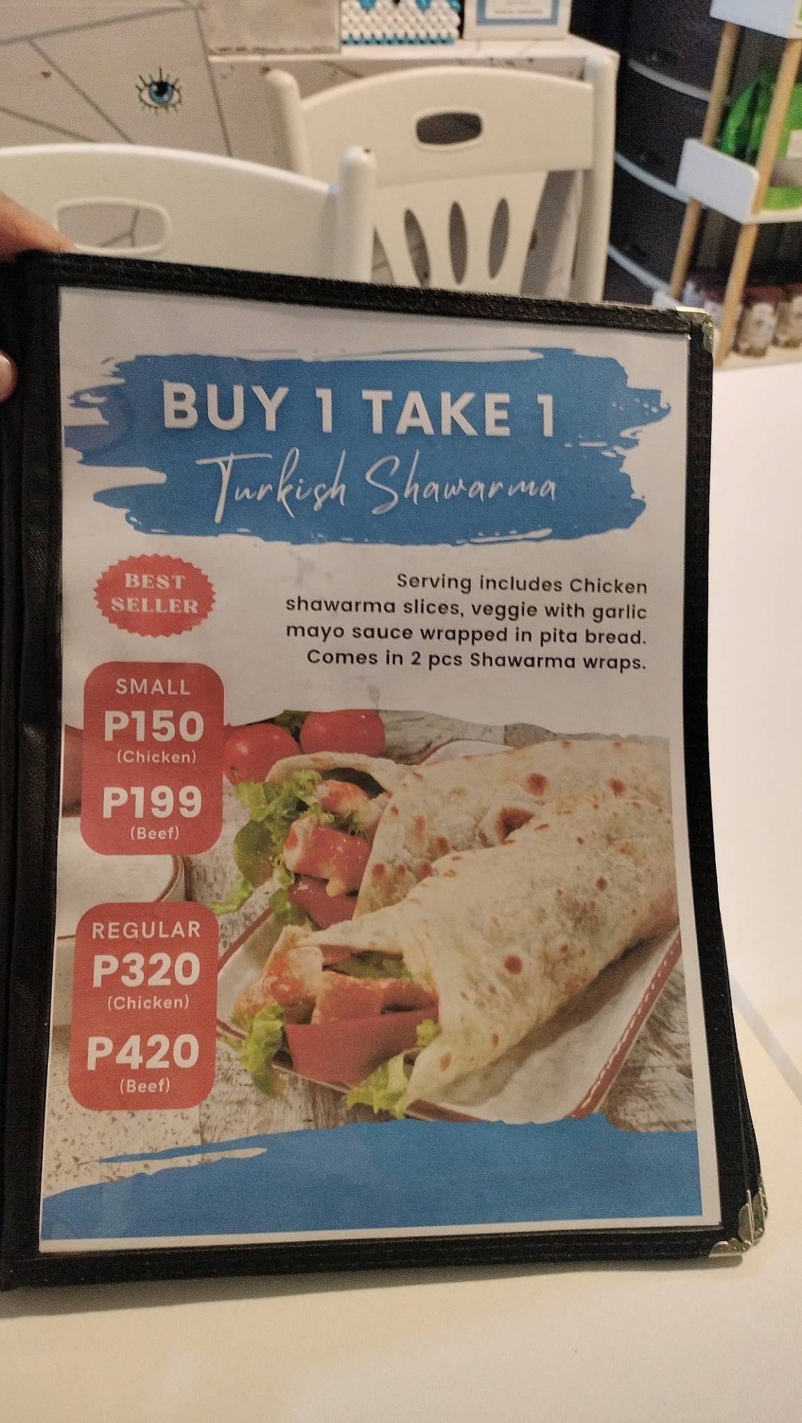 Menu at Nazar Turkish Cuisine - Malvar, Batangas cafe, Las Pinas