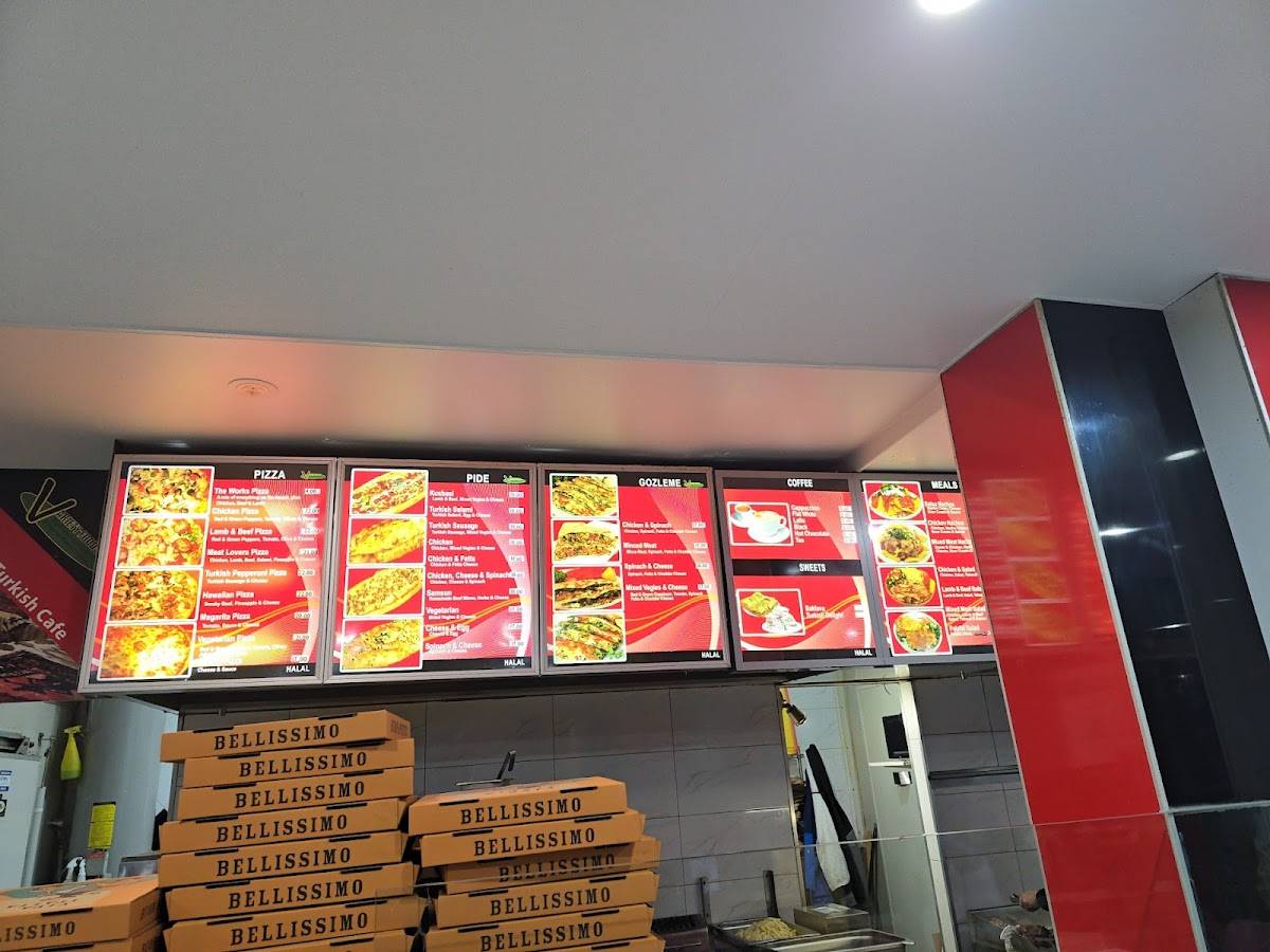 Menu at Newroz Kebabs fast food, East Perth