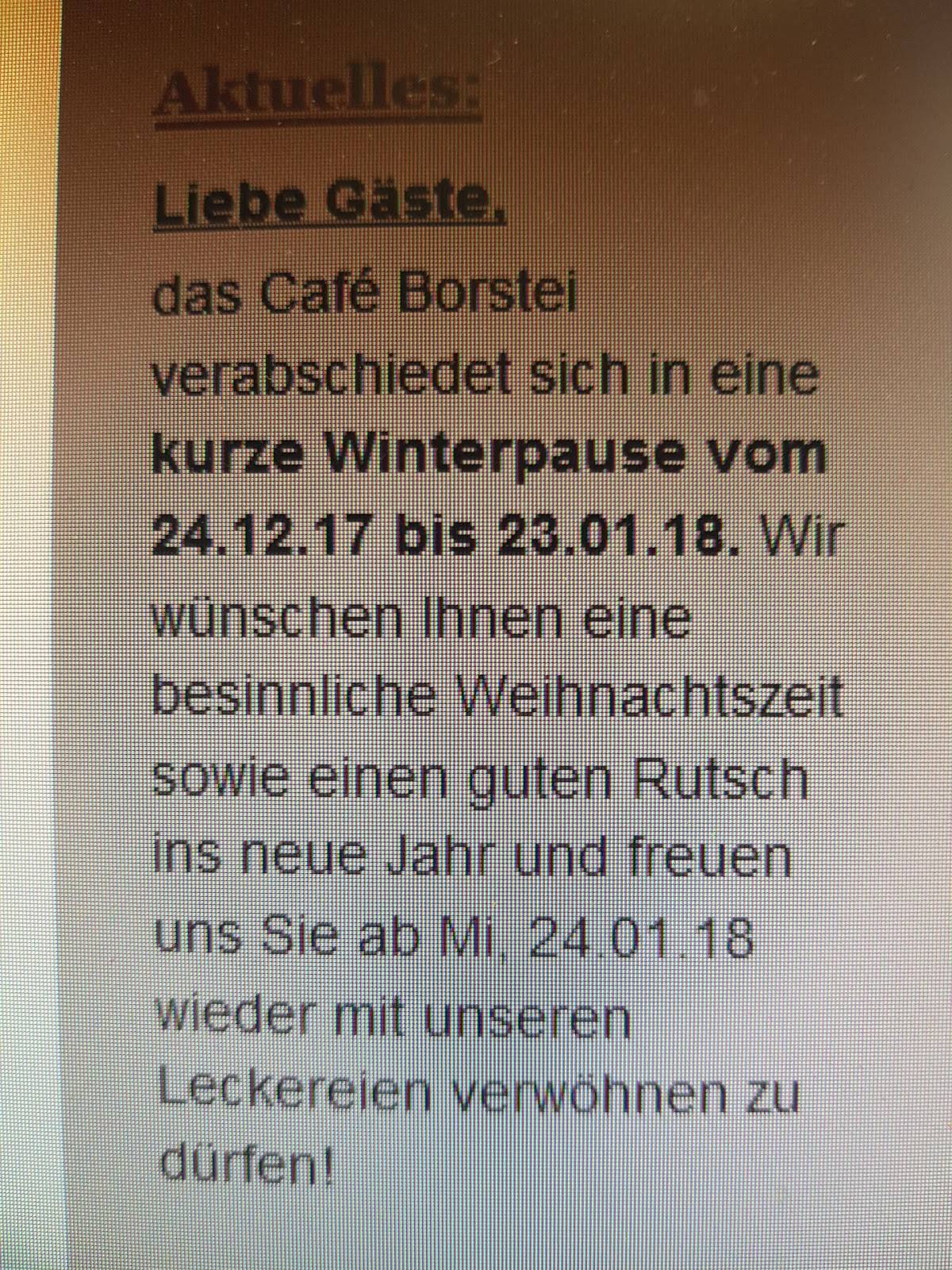 Speisekarte von Nini Café Borstei cafe, München