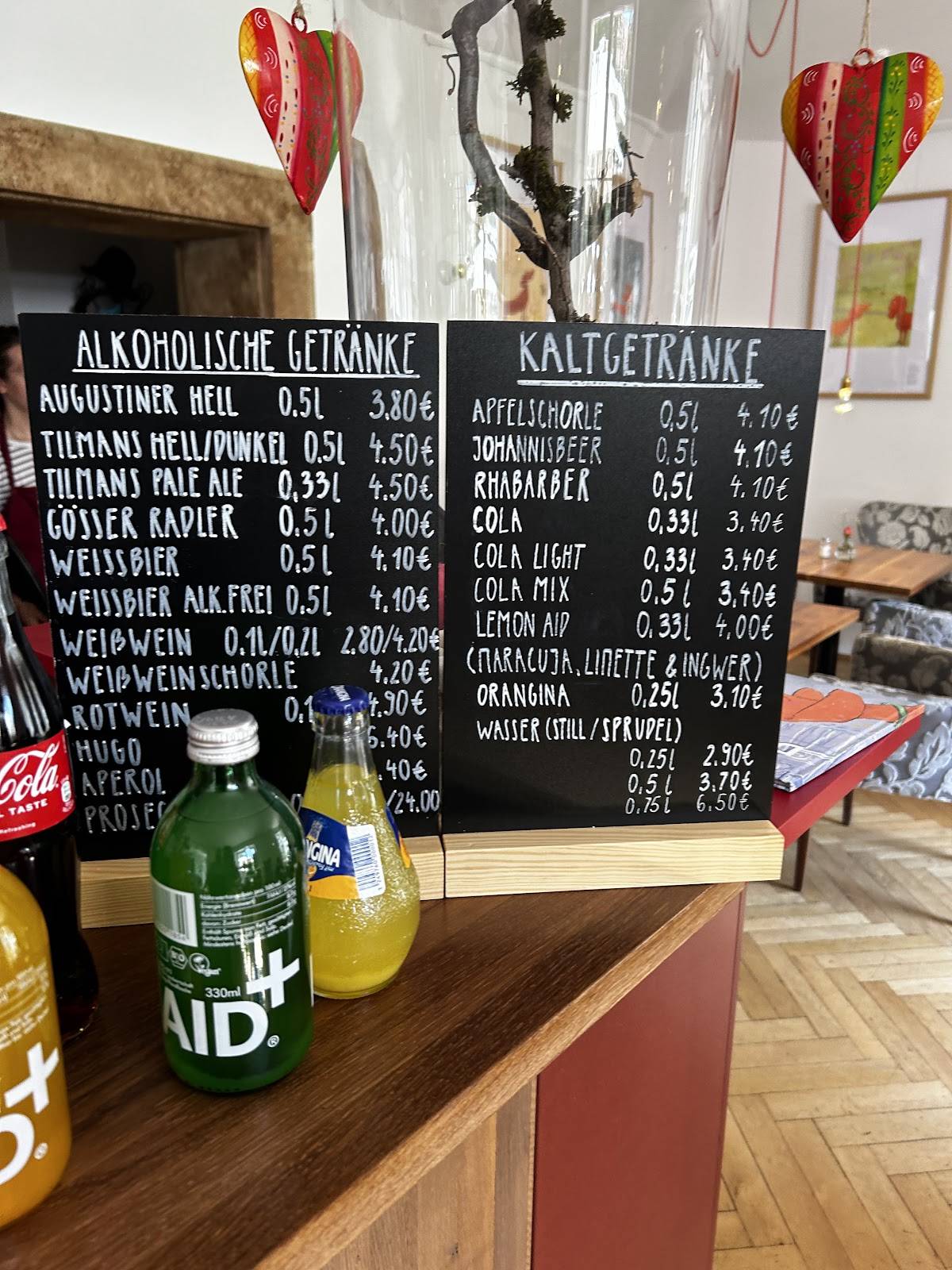 Speisekarte von Nini Café Borstei cafe, München