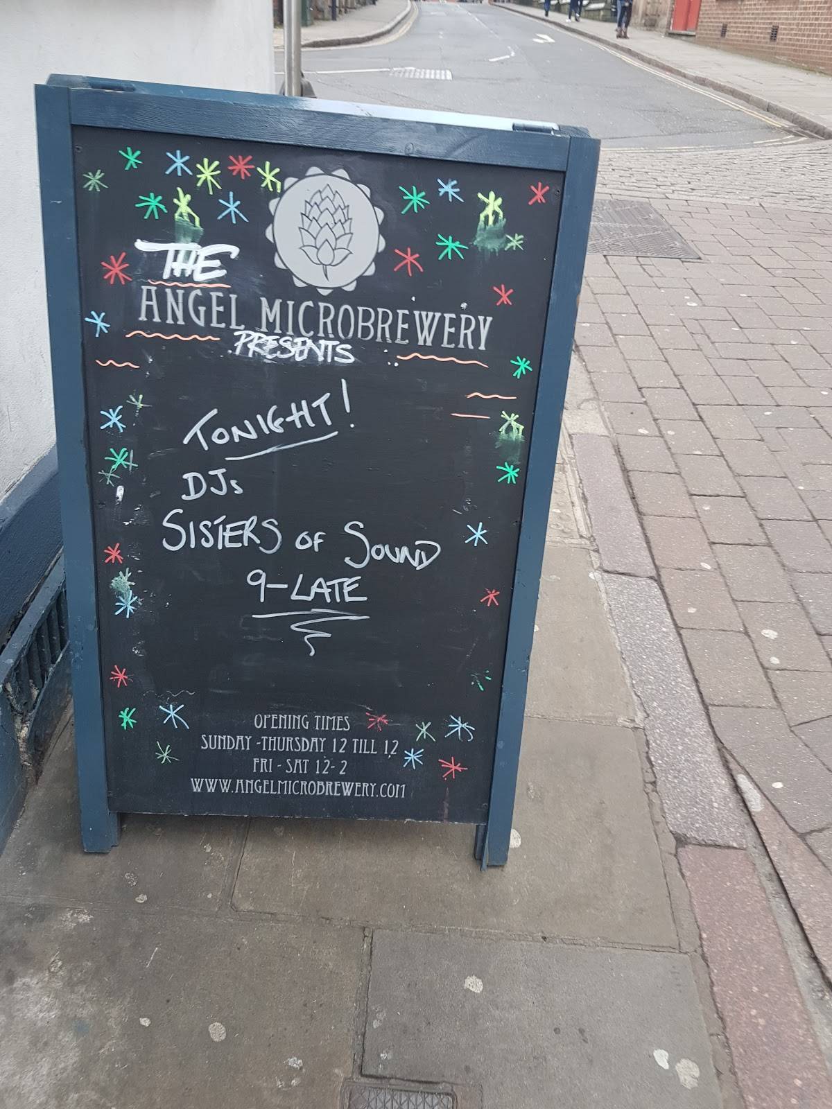 Menu at The Angel Microbrewery pub & bar, Nottingham