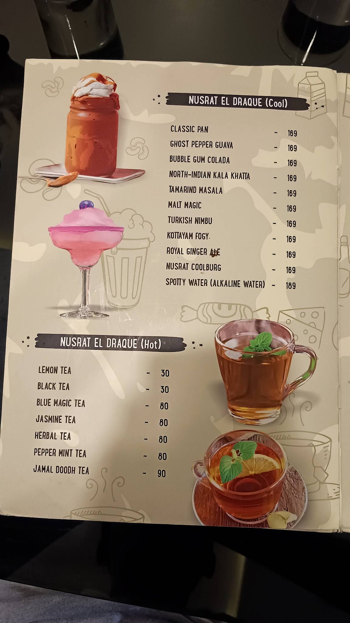 Menu at Nusrat Restaurant, Kottayam