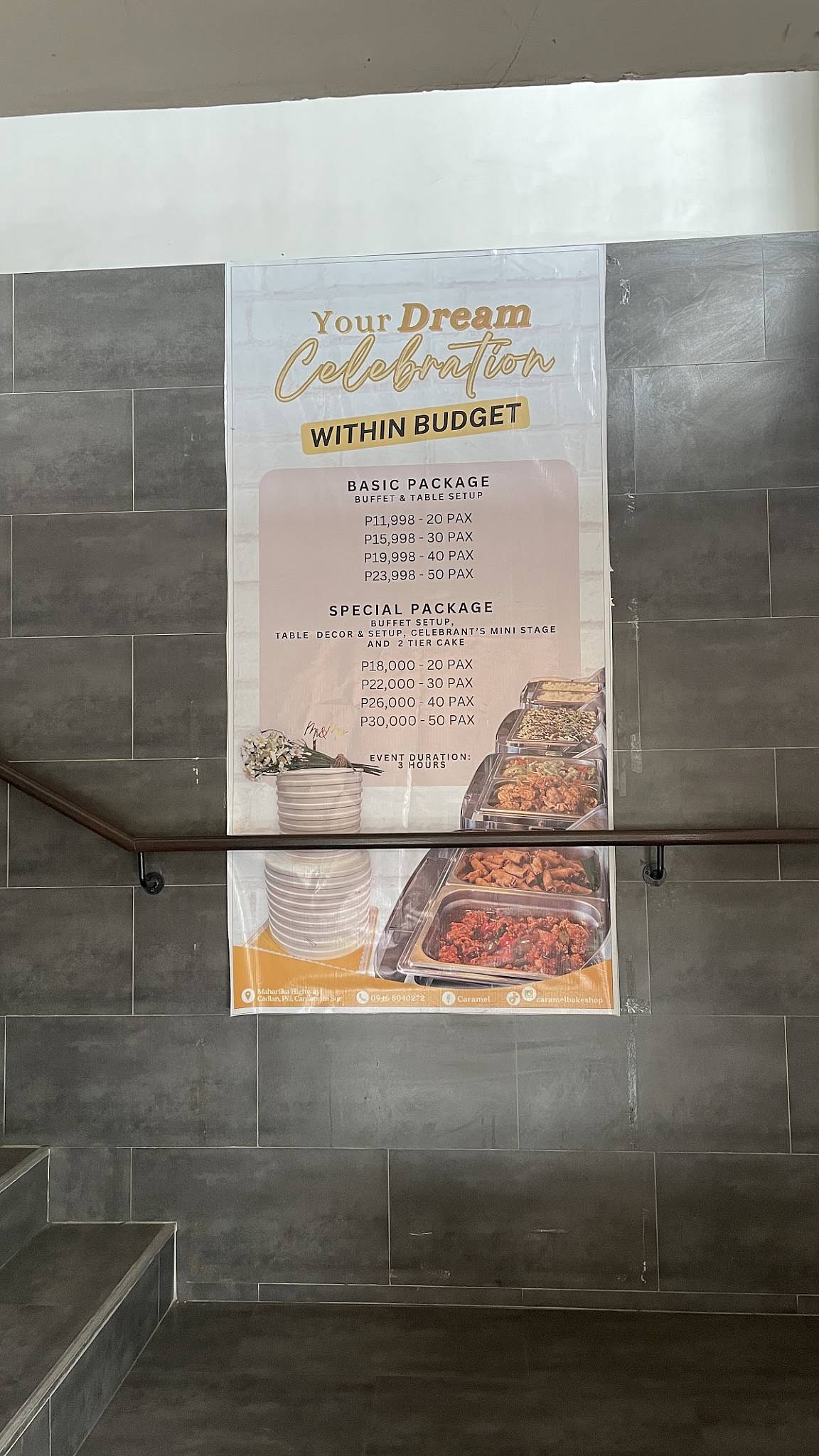 Menu at OTOP Hub - Caramel Bakeshop & Pasalubong Center, Pili